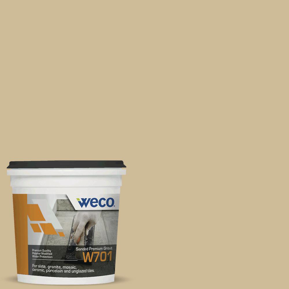 WECO W-701 Sanded Grout Champagne 2.5 lbs.-WE0263021 - The Home Depot