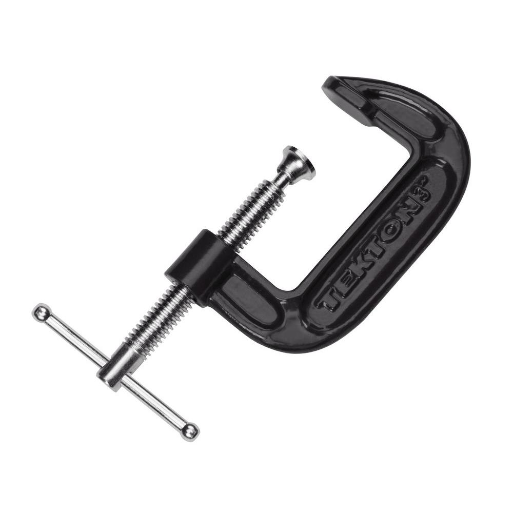 TEKTON 3 in. Malleable Iron C-Clamp-4012 - The Home Depot
