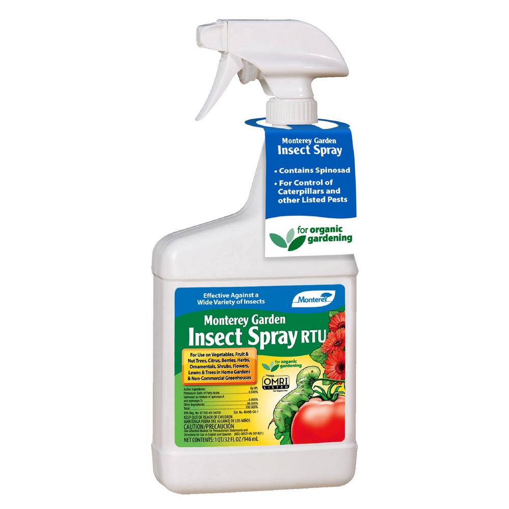 Monterey 32 oz. Garden Insect Spray RTU-LG6133 - The Home Depot