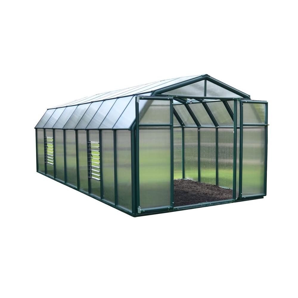 Rion Hobby Gardener 8 ft. x 16 ft. Greenhouse-702498 - The Home Depot