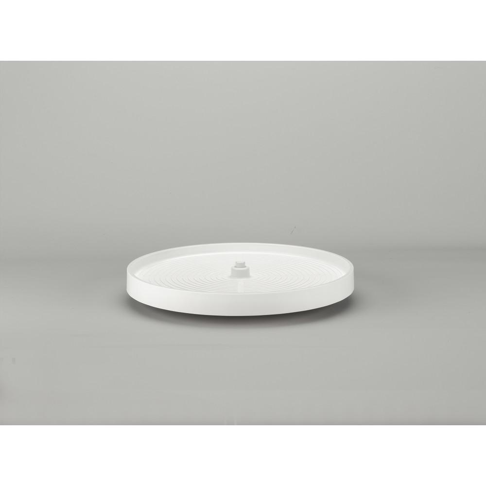 Rev-A-Shelf 16 in White Polymer Pantry Full Circle Lazy Susans-6065-16 ...