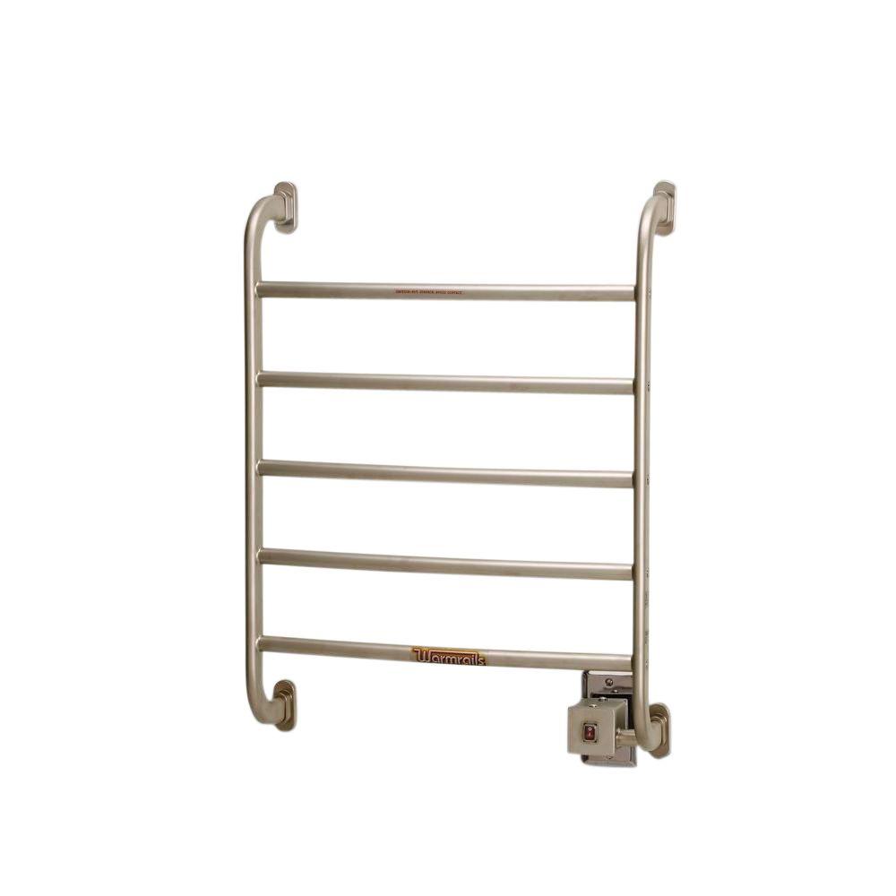 Warmrails Regent 24 In Towel Warmer In Satin Nickel HSRS The Home Depot warmrails-regent-24-in-towel-warmer-in-satin-nickel-hsrs-the-home-depot