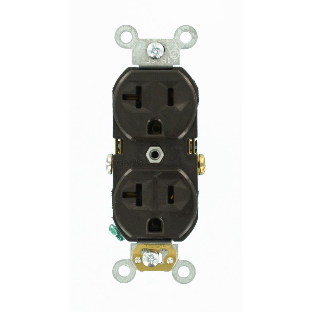 Brown - Electrical Outlets & Receptacles - Wiring Devices & Light ...