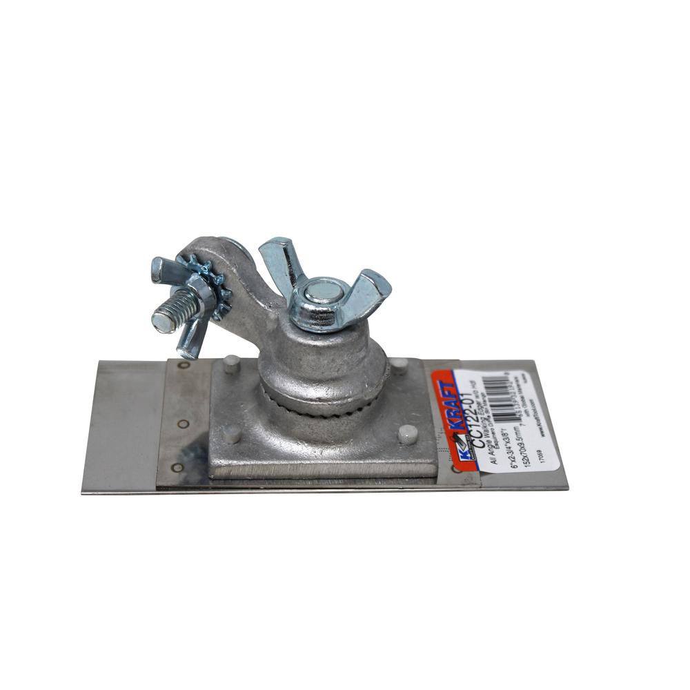 Marshalltown Zinc 6 in. x 4-3/8 in. Groover with 1 in. Bit-835D-HD ...