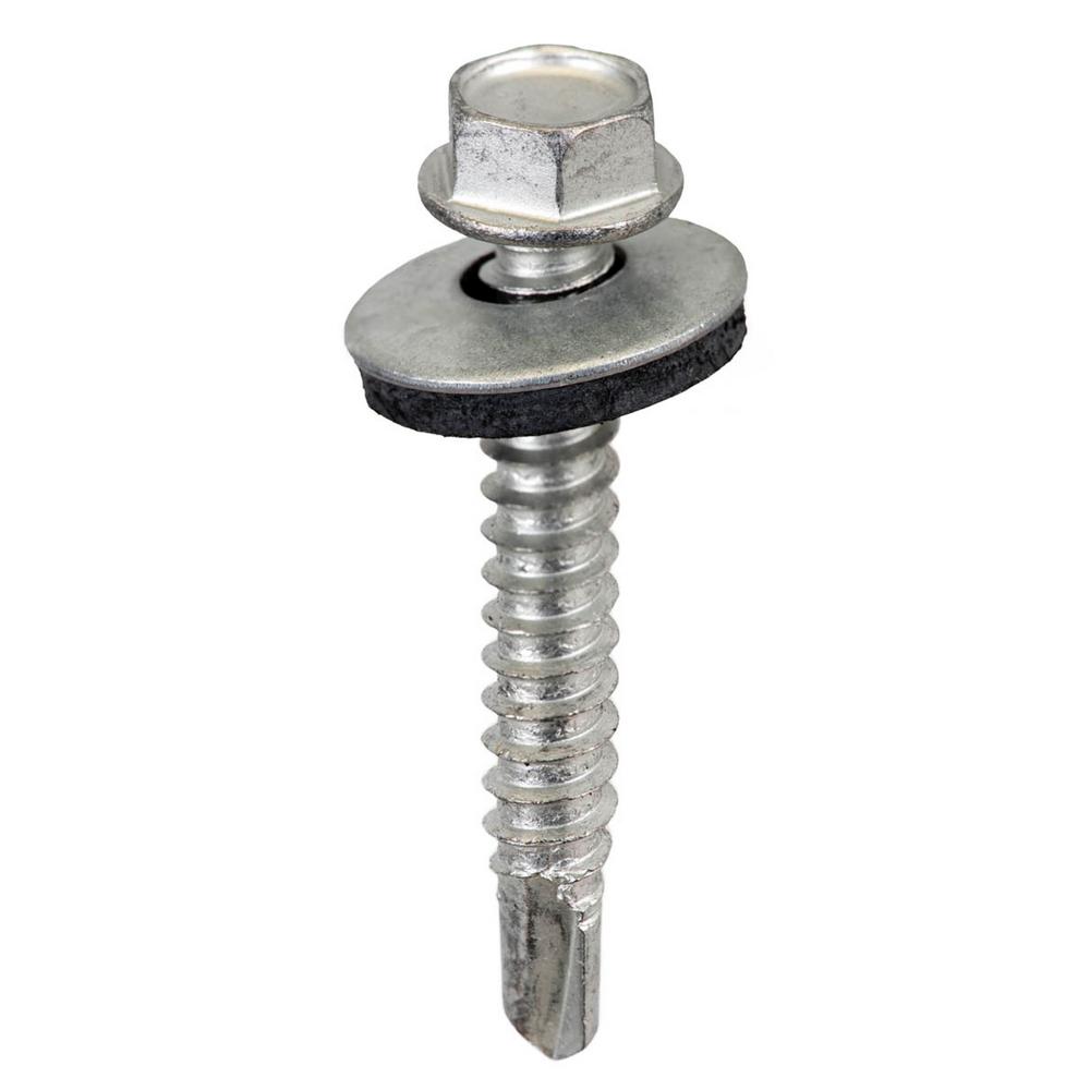 Acorn International #12 x 1-1/2 in. Hex Head Metal to Metal Screws in ...