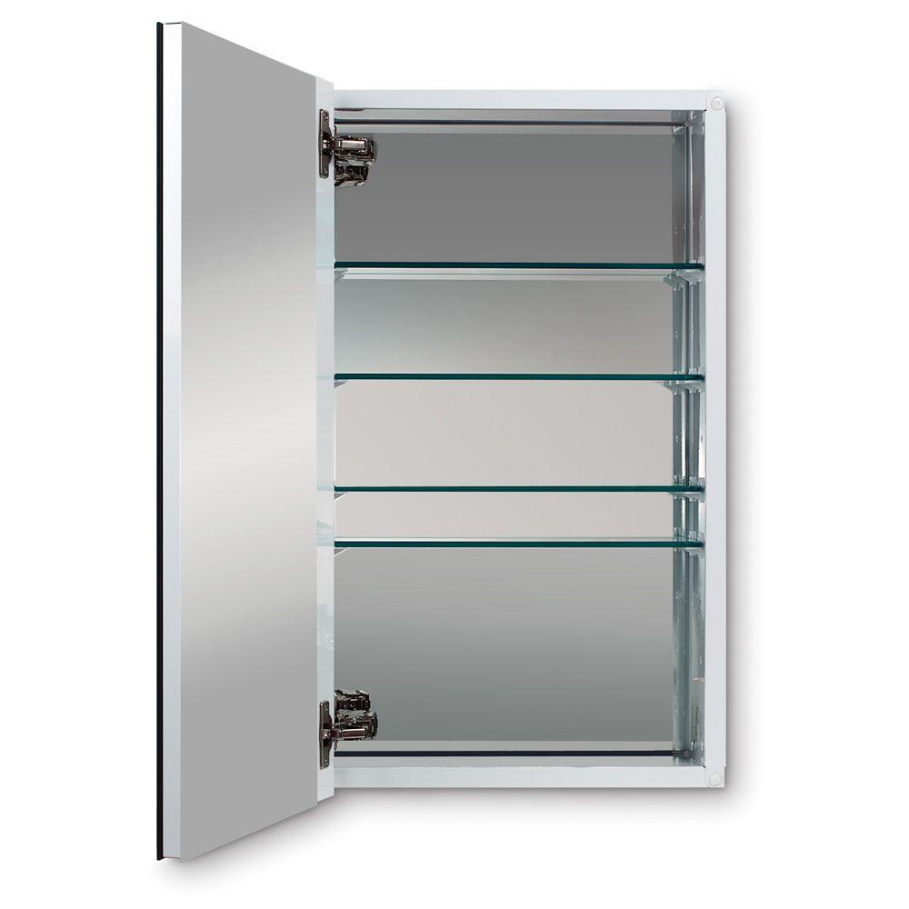 Metro Deluxe 15 In W X 25 In H Recessed Or Surface Mount Mirrored Metro Deluxe 15 In W X 25 In H Recessed Or Surface Mount Mirrored