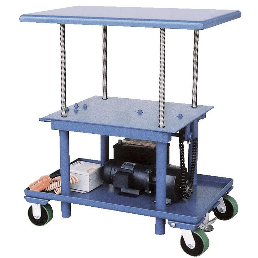 Vestil 2,000 lb. Capacity 118 in. High Counter-Balanced Powered Drive ...