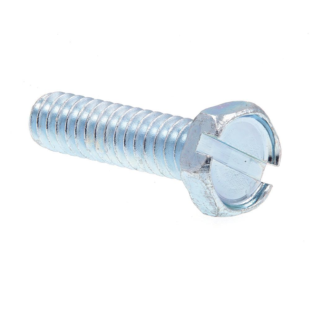 Prime-Line #10-24 x 3/4 in. Zinc Plated Steel Slotted Drive Indented ...