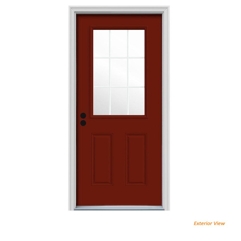 Red - Front Doors - Exterior Doors - The Home Depot