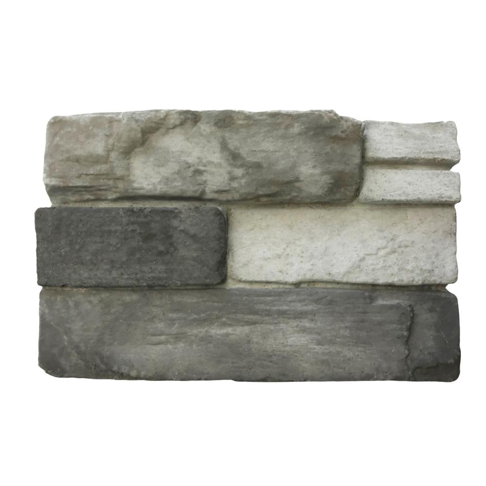 ADORN Colorado Gray 6 in. x 8 in. Mortarless Stone Veneer Sample ...