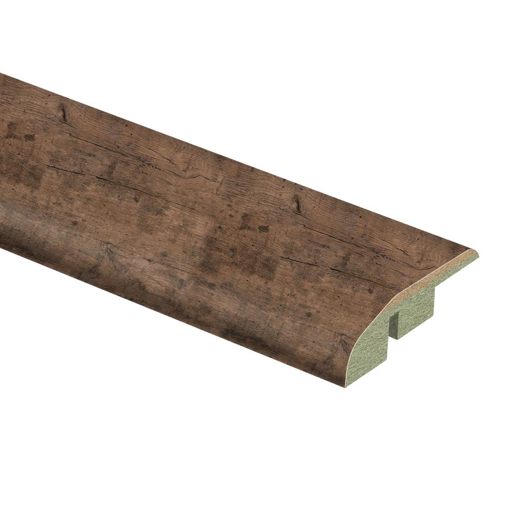 Zamma Rustic Grey Oak 1/2 in. Thick x 1-3/4 in. Wide x 72 in. Length ...