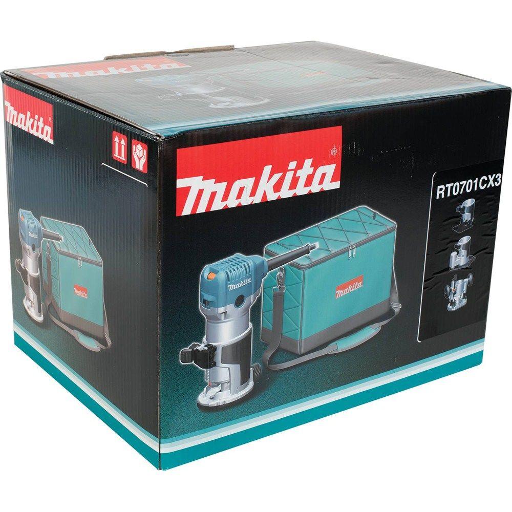 Makita RT0701CX3 1-1/4 HP 10,000-30,000 Rpm Variable Speed Compact ...