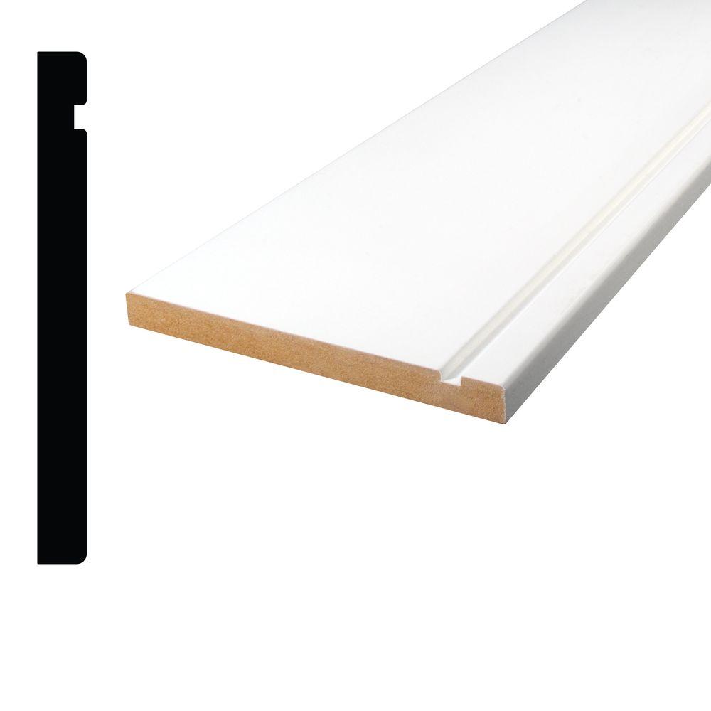 Primed - Baseboard - Moulding - The Home Depot