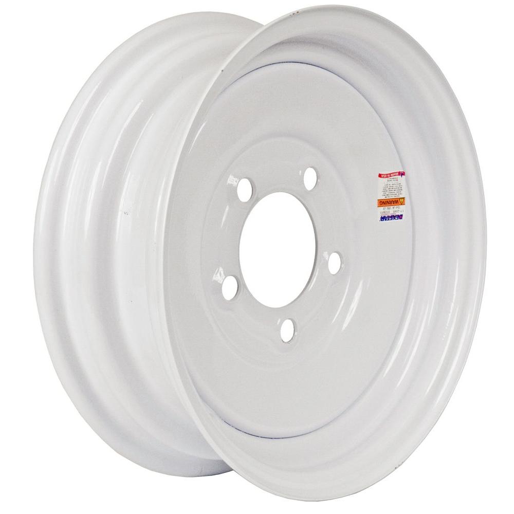 Martin Wheel 12x4 5-Hole 12 in. Steel Trailer Wheel/Rim-R-125 - The ...