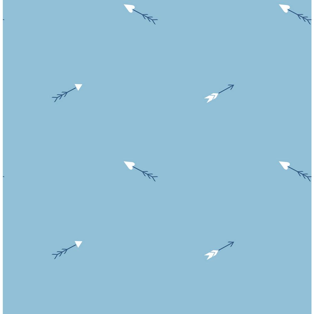 Wallquest Drift Away Paper Strippable Roll (Covers 56 sq. ft.) FA42106 - The Home Depot