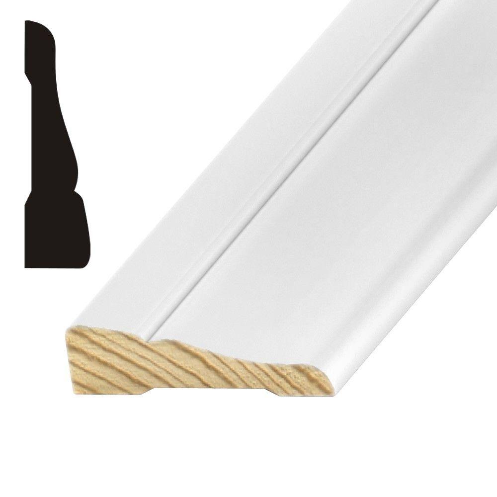 Builders Choice OP 711 5/8 in. x 2-1/2 in. Primed Finger-Jointed Pine ...