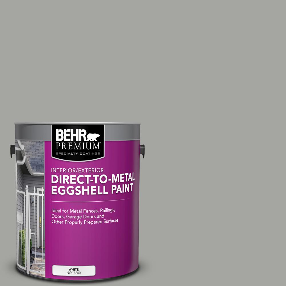 BEHR PREMIUM 1 gal. #PPU24-18 Great Graphite Eggshell Direct to Metal ...