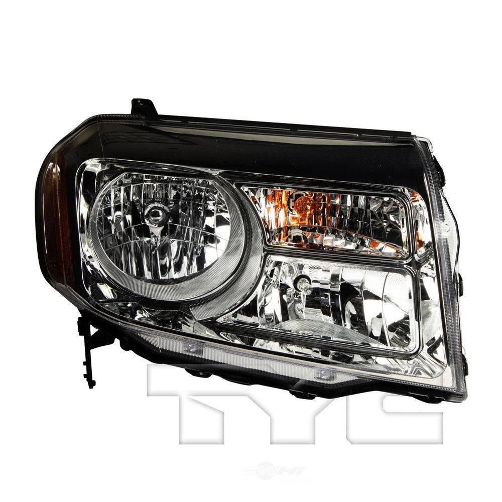 TYC Headlight Assembly 2012-2014 Honda Pilot-20-9223-00-1 - The Home Depot