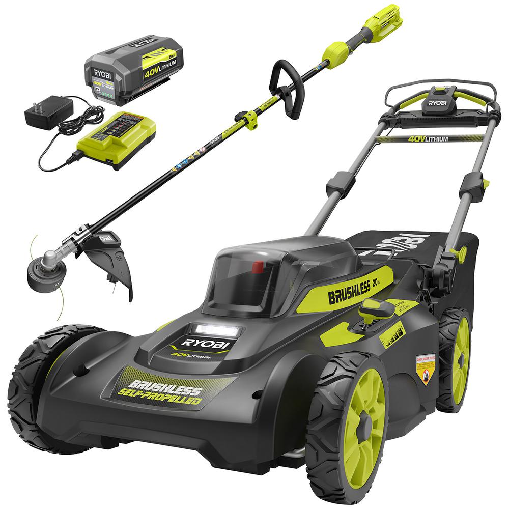 Push Button Start - Self Propelled Lawn Mowers - Lawn Mowers - The Home ...