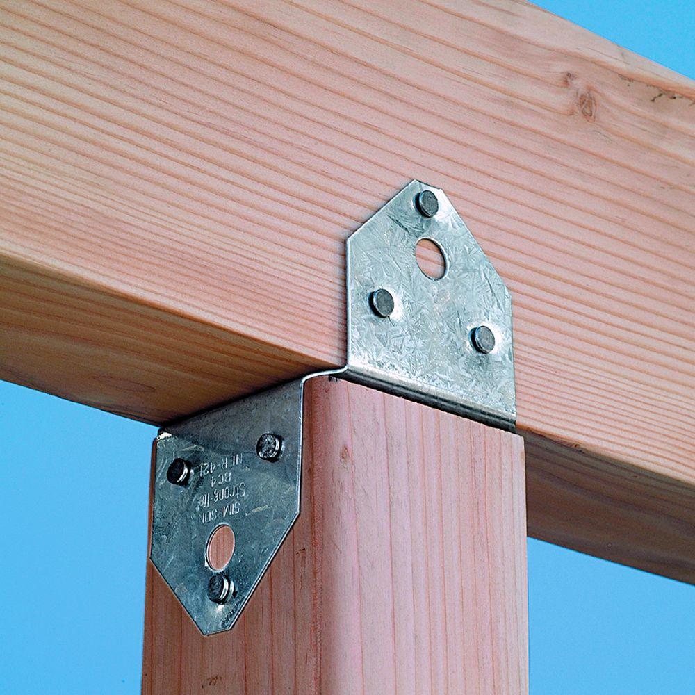 Simpson Strong-Tie - Post Bases - Post Brackets - The Home Depot