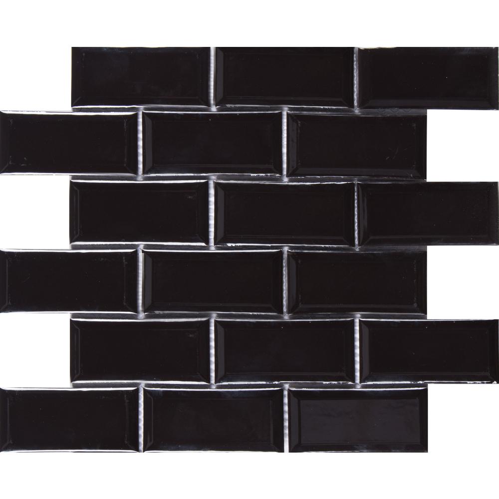 Black - Tile - Flooring - The Home Depot