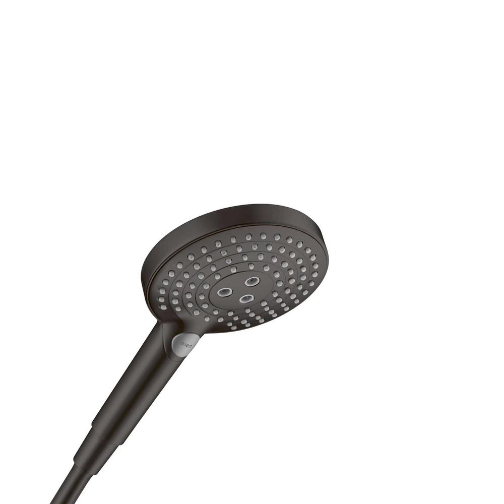 Hansgrohe Raindance Select S 3 Spray Handheld Showerhead In Matte Black