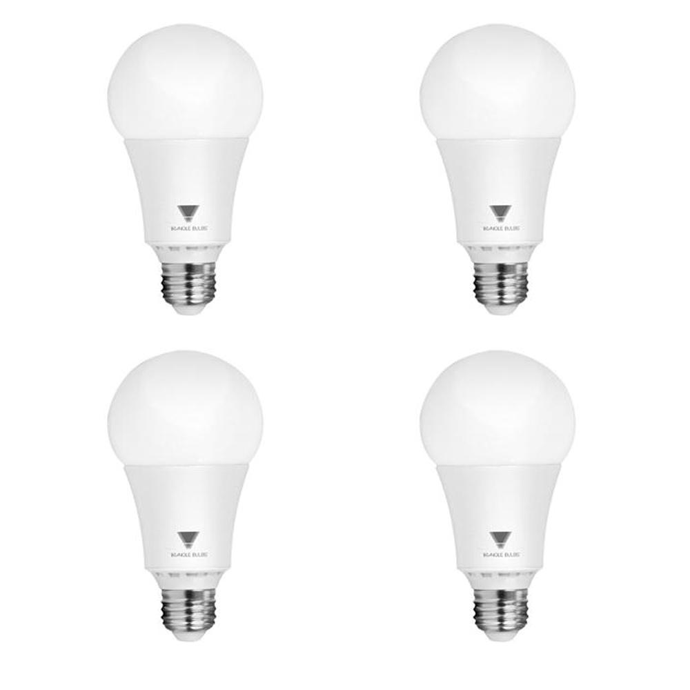 TriGlow 100-Watt Equivalent A21 Dimmable 1,600-Lumens LED Light Bulb ...