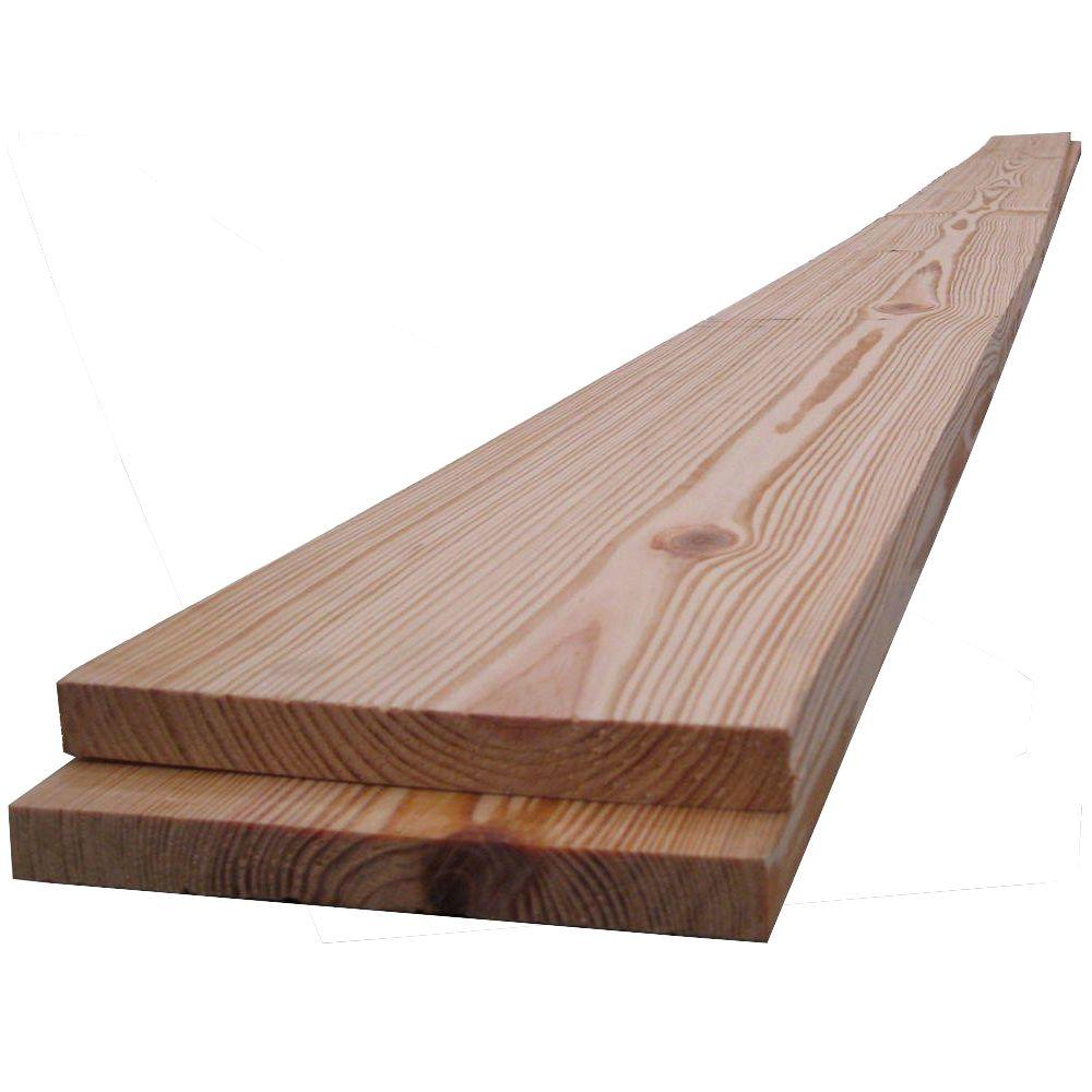 Unbranded 1 in. x 6 in. x 8 ft. Square Edge Spruce Common Board-86908 ...