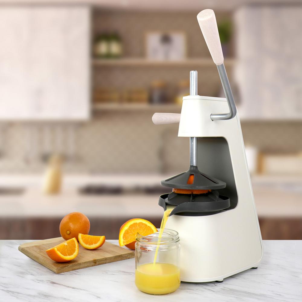 Unbranded Table Top Manual Citrus Juicer Press in White-985114972M ...