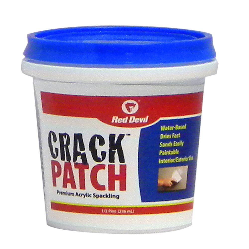 Crack Patch 8 oz. Premium Acrylic Spackling-0802 - The Home Depot