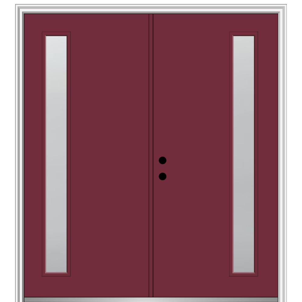 Burgundy - Front Doors - Exterior Doors - The Home Depot