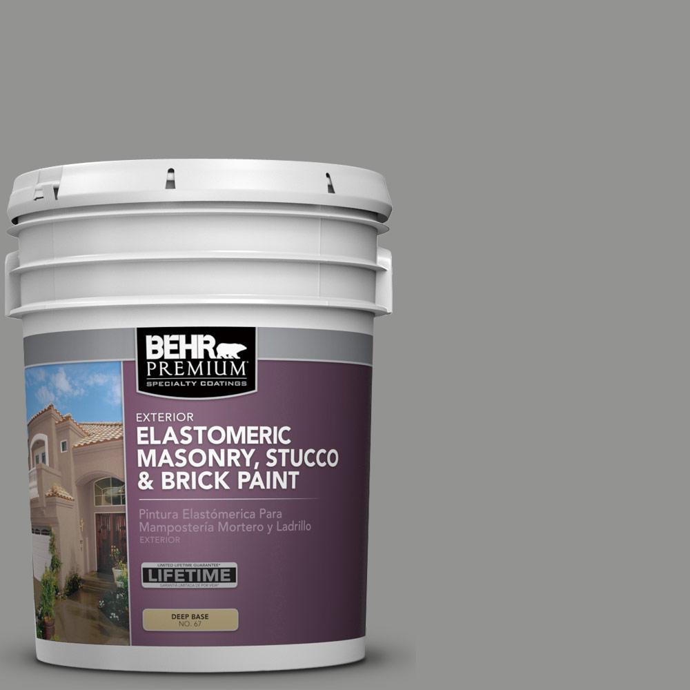 BEHR Premium 5 gal. #780F-5 Anonymous Elastomeric Masonry, Stucco and ...