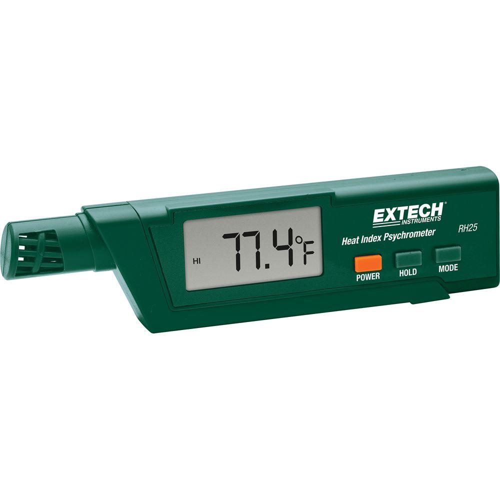 Extech Instruments Heat Index Psychrometer Pen-RH25 - The Home Depot