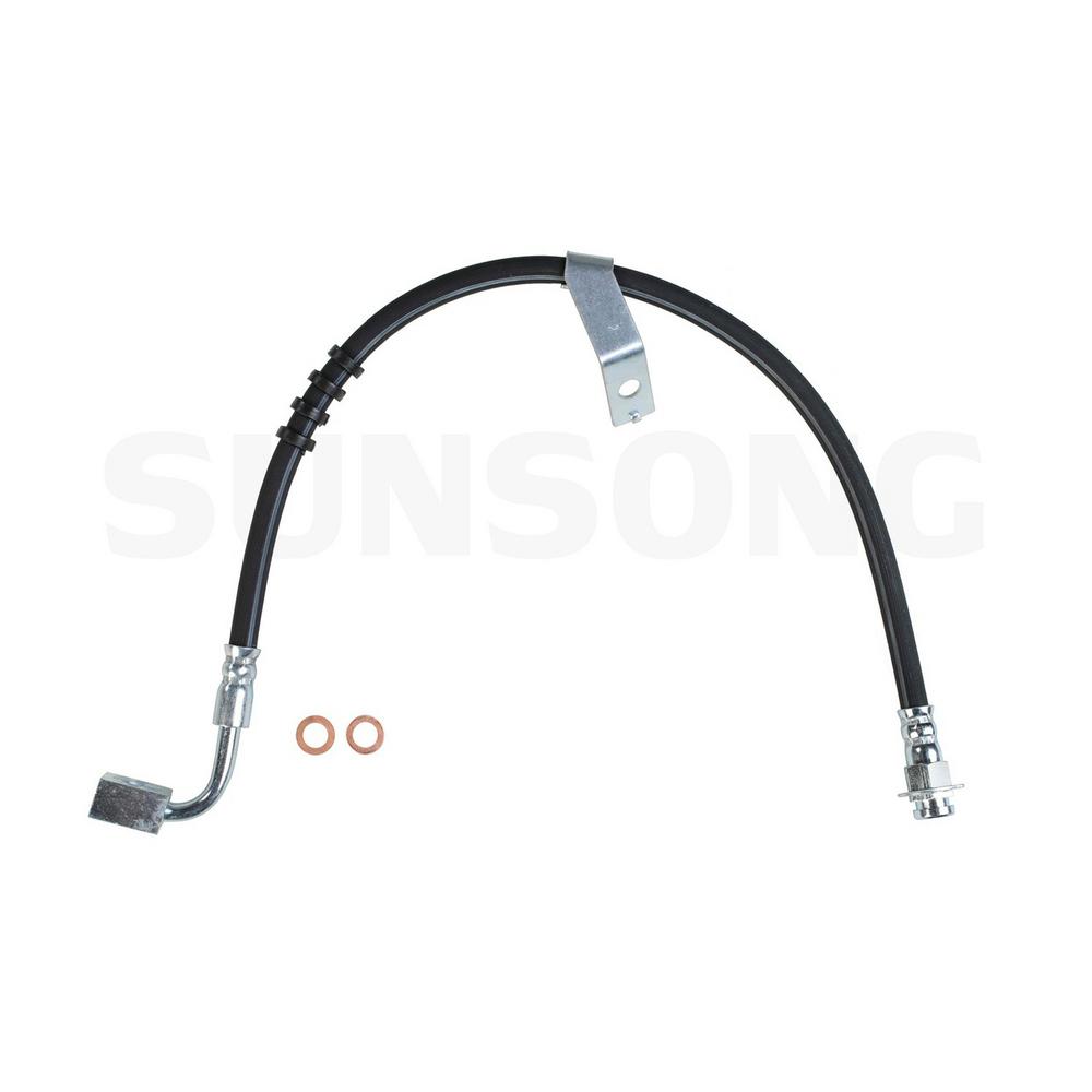 Sunsong Brake Hydraulic Hose - Front Left-2203467 - The Home Depot