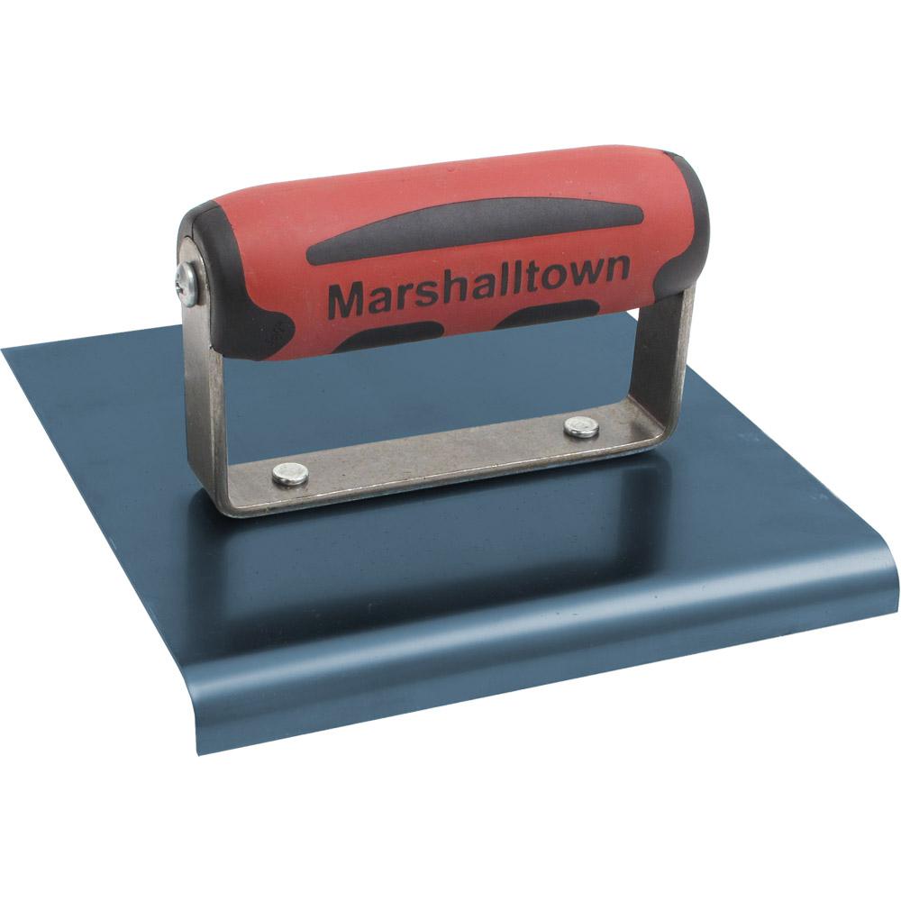 Marshalltown 9 in. x 6 in. Blue Steel Edger with 1/2 in. R-166BD - The ...