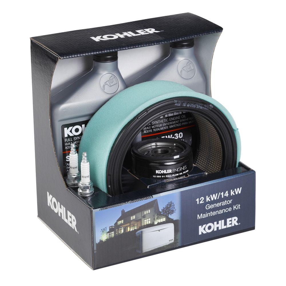 KOHLER Maintenance Kit For 12RESL 14RESL And 14RESAL Generators GM62346 KOHLER Maintenance Kit For 12RESL 14RESL And 14RESAL Generators GM62346