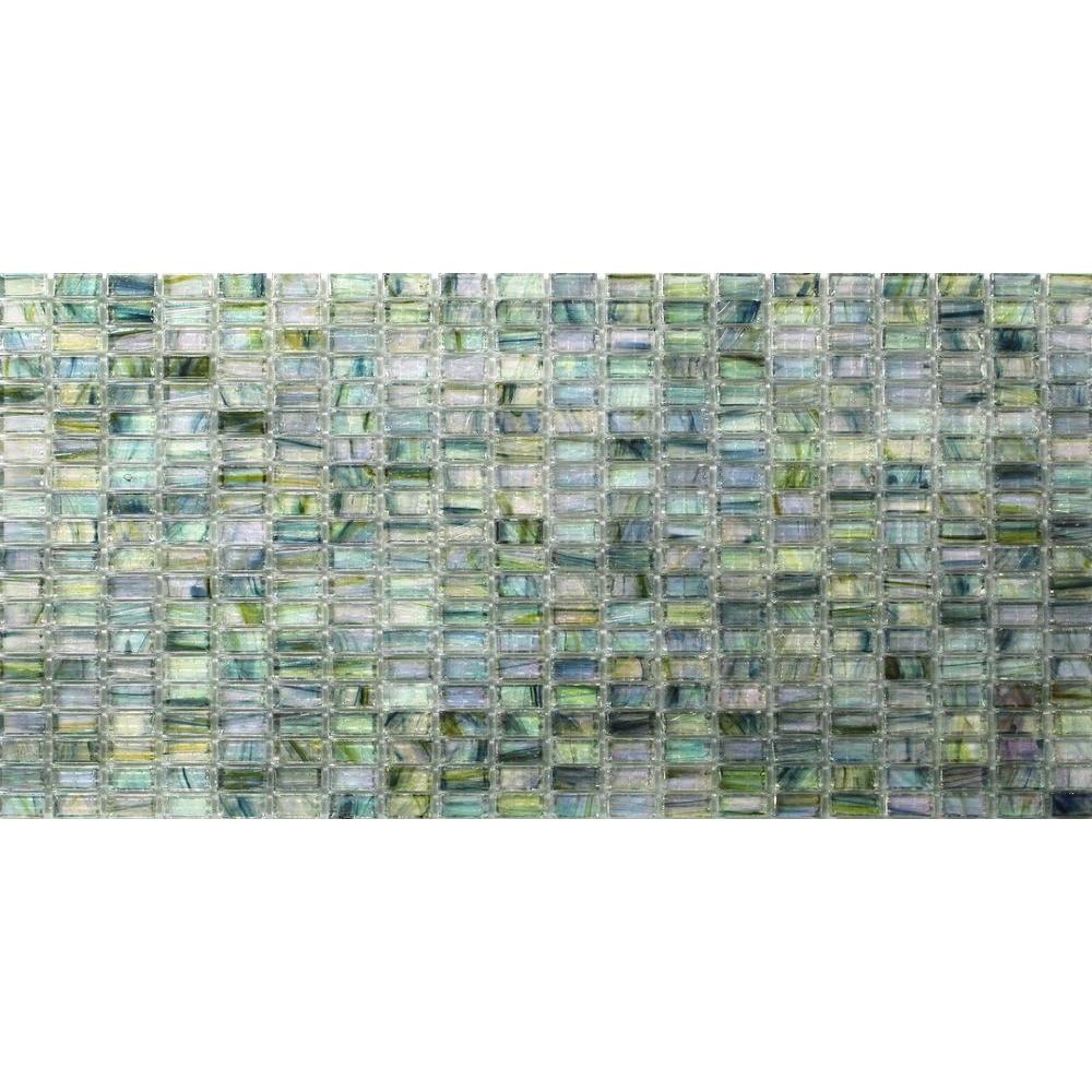 Splashback Tile Breeze Green Tea Glass Mosaic Floor And Wall Tile 3