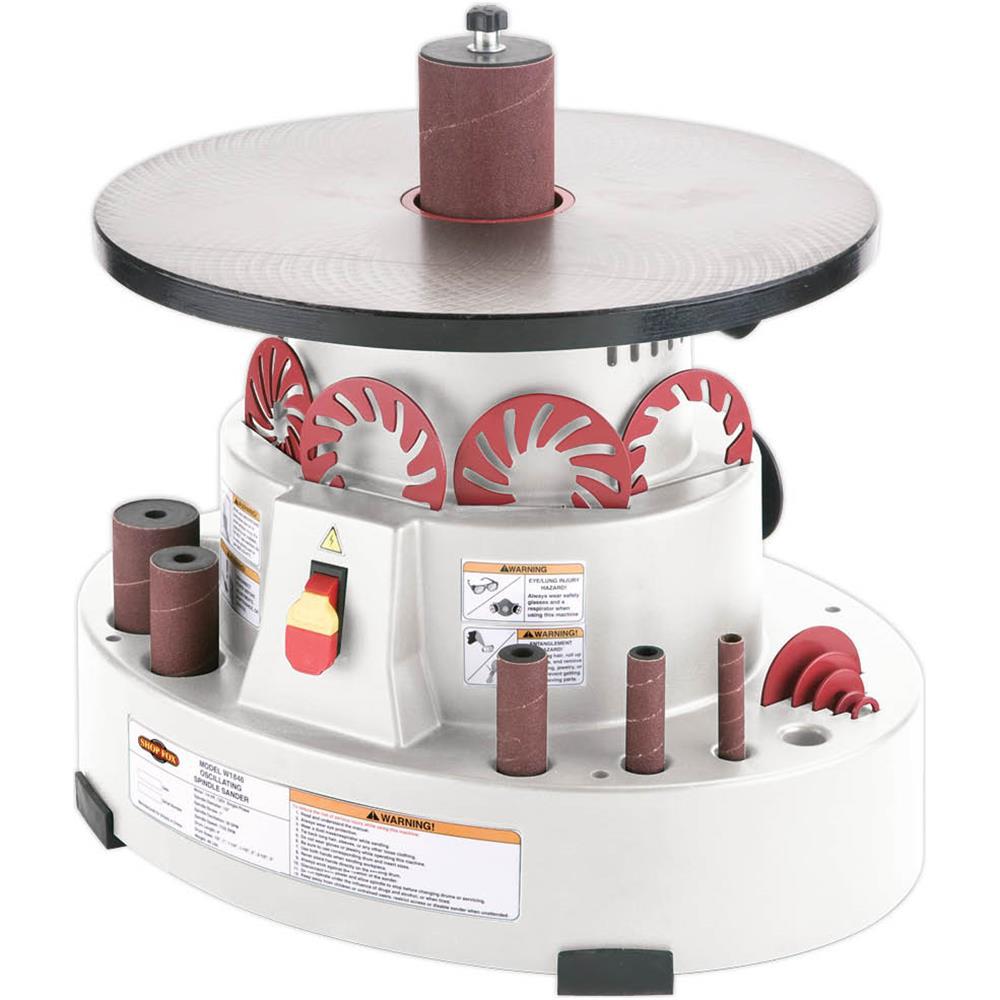 Shop Fox 120 Volt Benchto Oscillating Spindle Sander