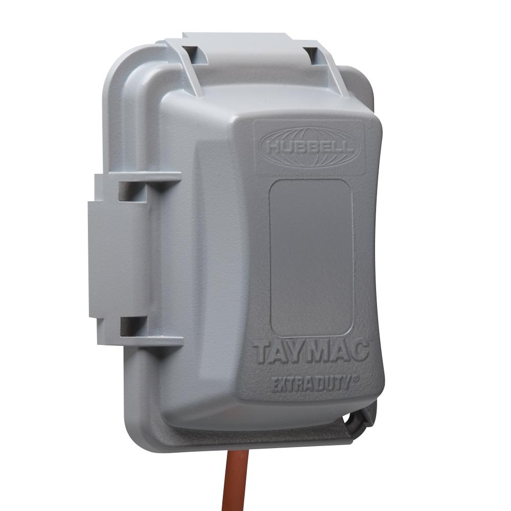 TayMac MM420C Single Gang Non-Metallic Weatherproof in-Use Cover #.01 ...
