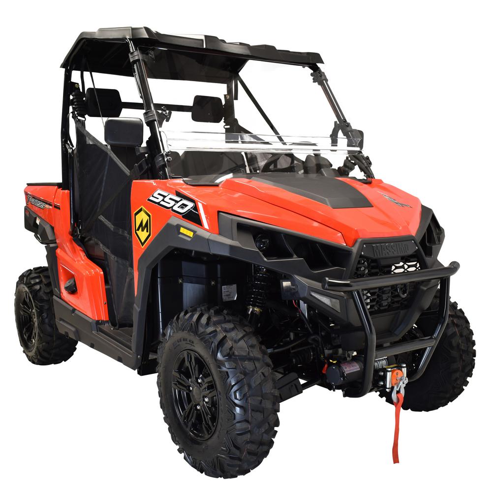 Massimo 4WD 493 cc UTV in Red-T-BOSS550 RED - The Home Depot