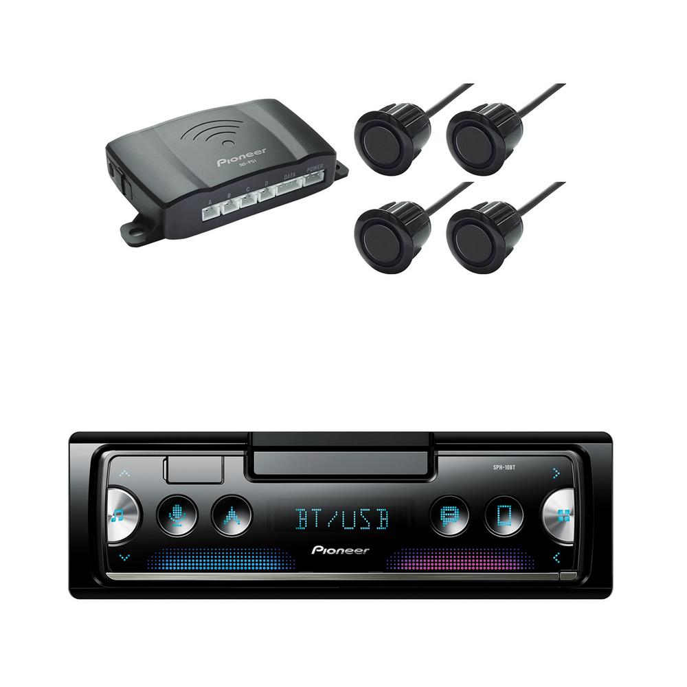 Pioneer Single-DIN In-Dash Mechless Smart Sync Receiver with Bluetooth ...