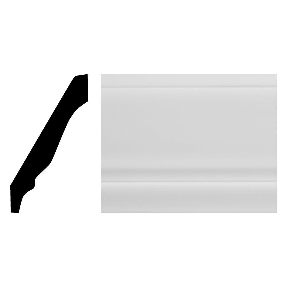 WG 49 9/16 in. x 3-5/8 in. PVC Crown Moulding-109586 - The Home Depot