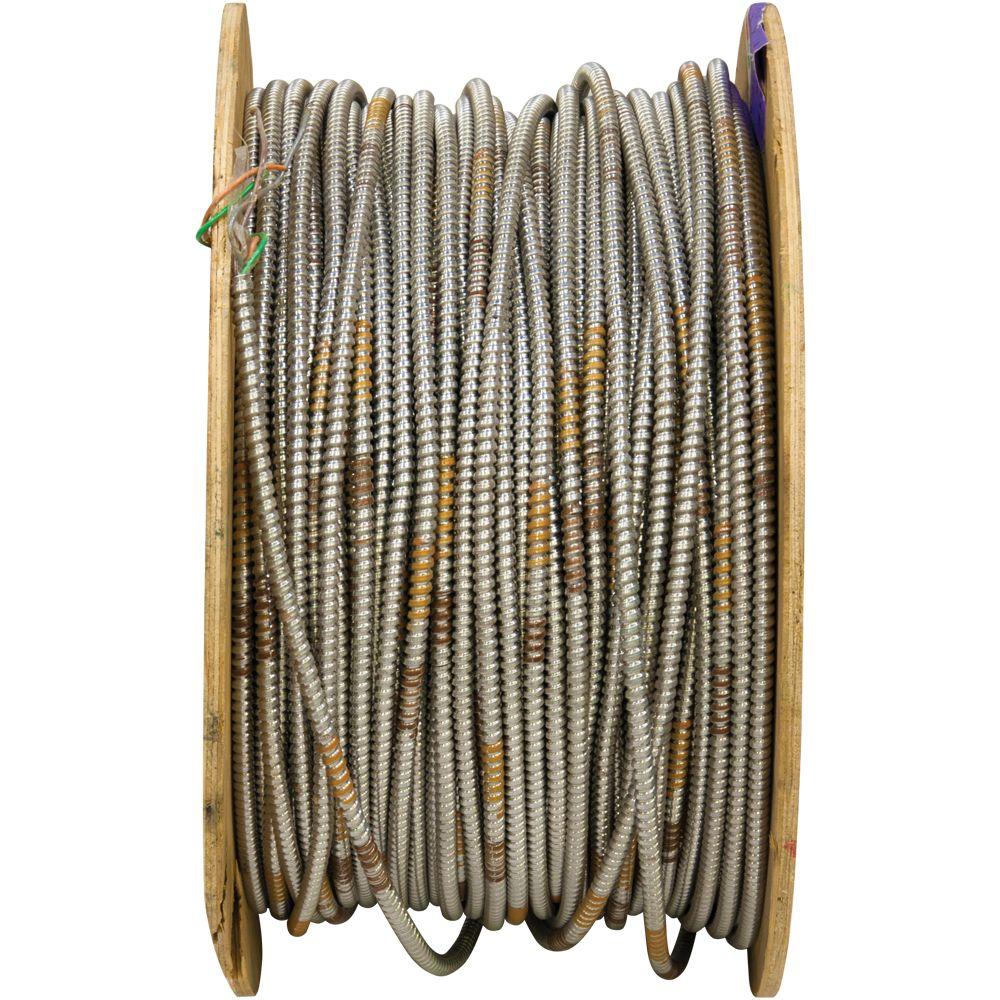 AFC Cable Systems 12/2 x 1000 ft. BX/AC-90 Cable-1404N60-00 - The Home ...