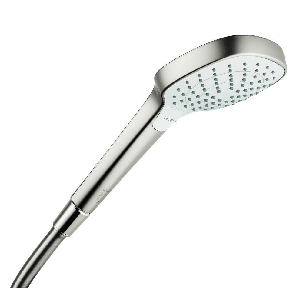 Hansgrohe Croma Select E 110 4 Spray Hand Shower In Brushed Nickel