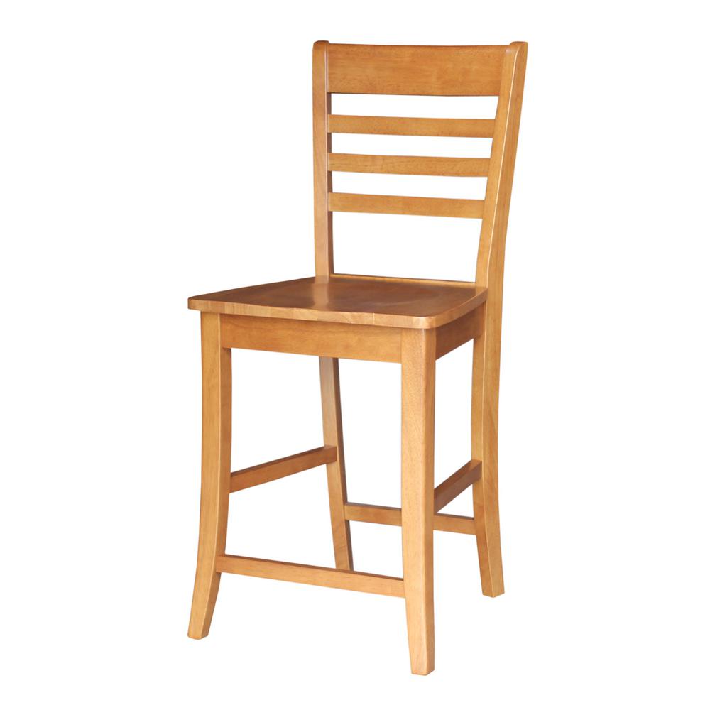 International Concepts Roma 24 In Aged Cherry Bar Stool S84 3102 The