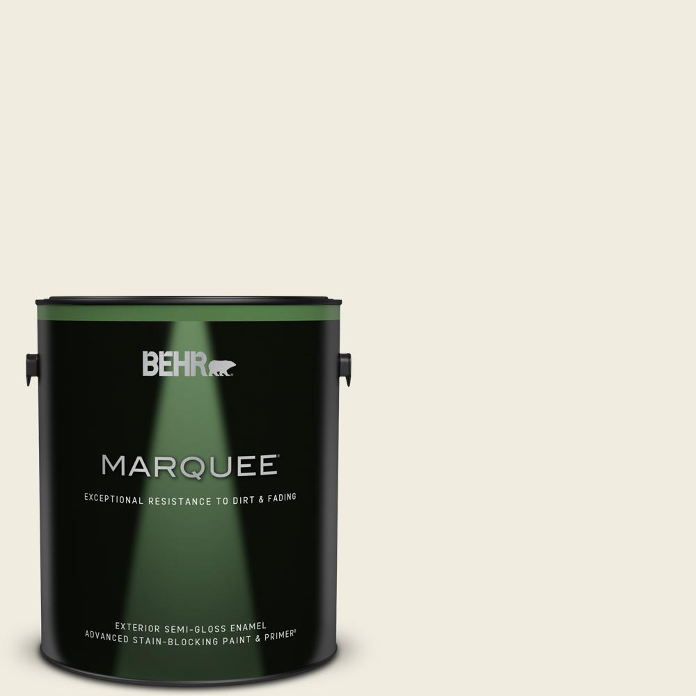 BEHR MARQUEE 1 gal. #YL-W05 Swiss Coffee Semi-Gloss Enamel Exterior ... BEHR MARQUEE 1 gal. #YL-W05 Swiss Coffee Semi-Gloss Enamel Exterior ...