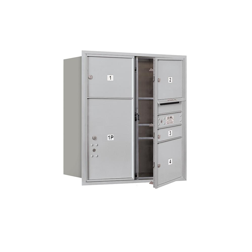 Salsbury Industries 3700 Horizontal Series 10-Compartment with 2-Parcel ...