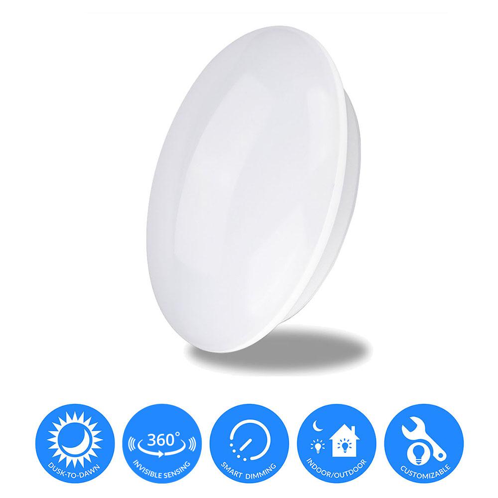eSenLite 360° Warm White LED Built-In Doppler Motion Sensing Technology ...