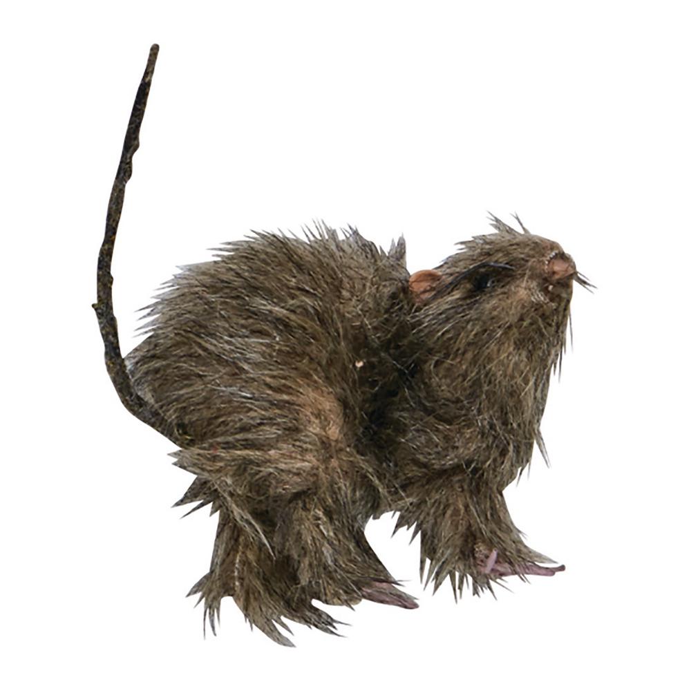 5 in. Small Furry Rat (6-Set)-4237 - The Home Depot