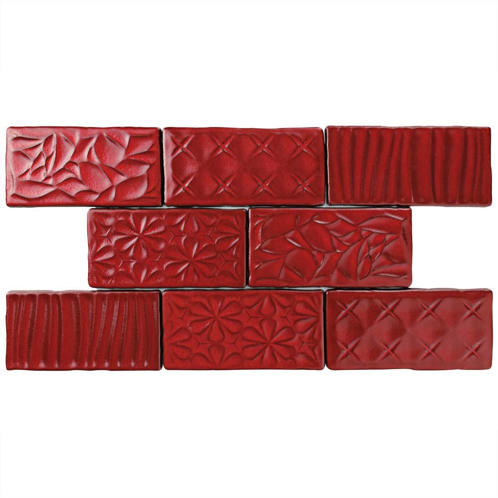 Red - Ceramic Tile - Tile - The Home Depot